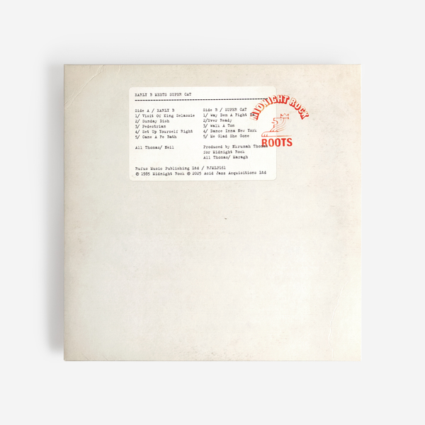 Early B, Super Cat - Early B Meets Super Cat - Boomkat