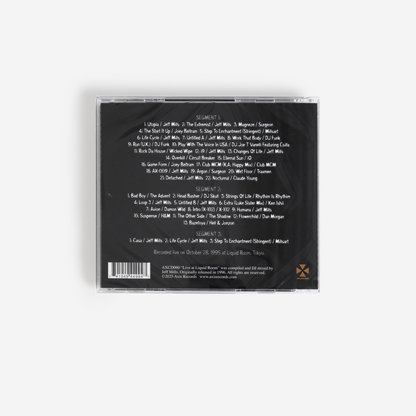 JEFF MILLS - Live at Liquid Room - Boomkat