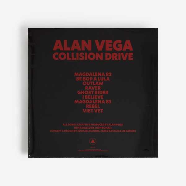 Alan Vega - Collision Drive (Remastered) - Boomkat