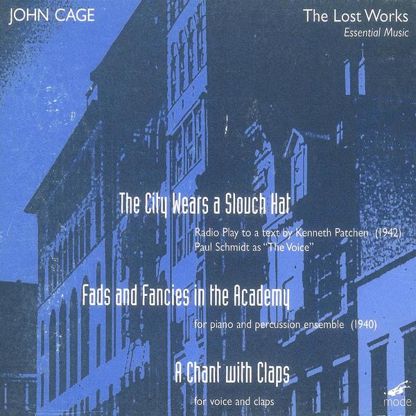 JOHN CAGE - The Complete John Cage Edition Volume 15: The Lost Works ...
