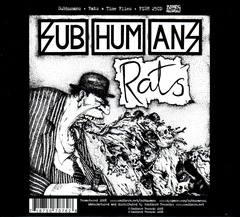 Subhumans - Time Flies / Rats - Boomkat