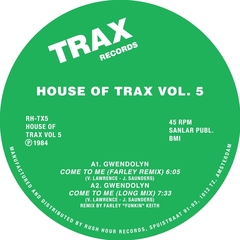 VARIOUS / TRAX - House Of Trax Vol 5 - Boomkat