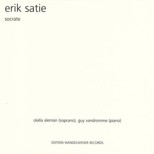 Erik Satie - Socrate - Boomkat