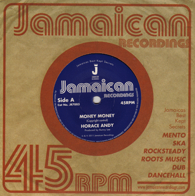 Horace Andy - Money Money - Boomkat