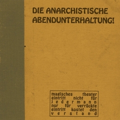 Die Anarchistische Abendunterhaltung (DAAU) - #1 - Boomkat