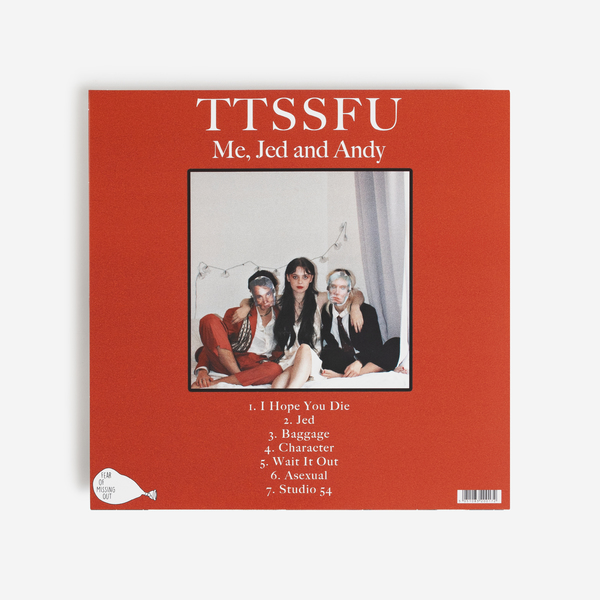 TTSSFU - Me, Jed and Andy - Boomkat