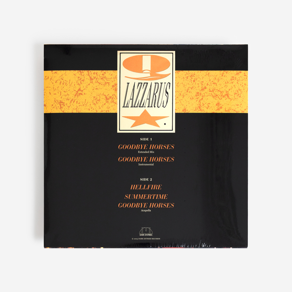 Q Lazzarus - Goodbye Horses - Boomkat